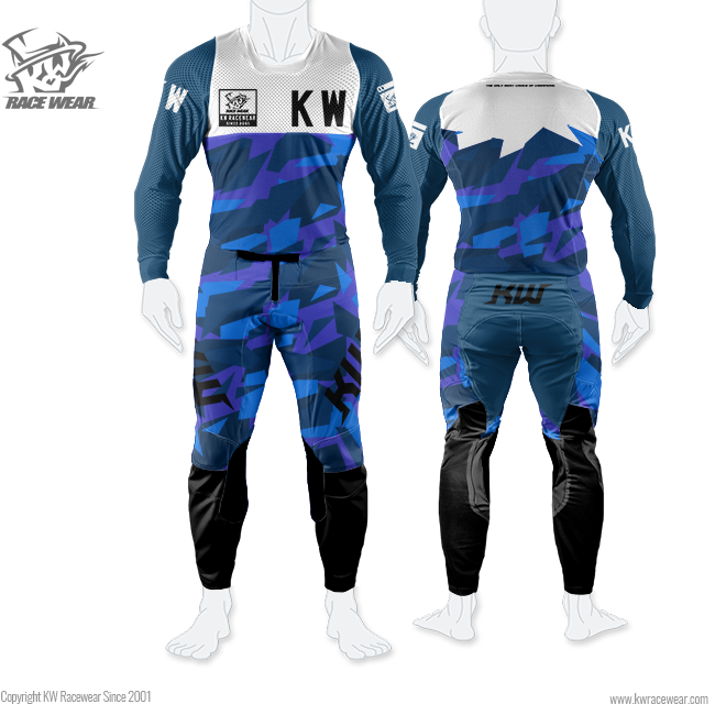 Custom Kids Motocross MX Gear Sets I Dirt Bike Gear - KW RaceWear